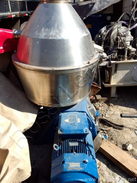 Leilão Online - CENTRÍFUGA SEPARADORA FLOTTWEG MOD. MW 2000 SSP 12