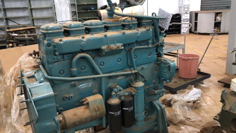 Leilão Online - MOTOR DIESEL VV TD102FS 6C REMAN - PAT.3000515 - LOC.
