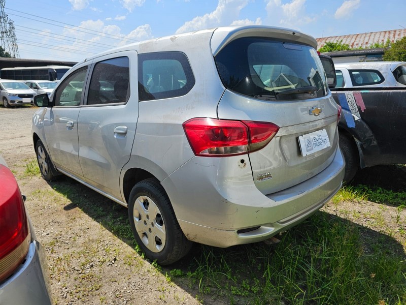 Leilão Online - CHEVROLET SPIN LS; 2021/2021; PRATA; ALCO./GASOL. - F