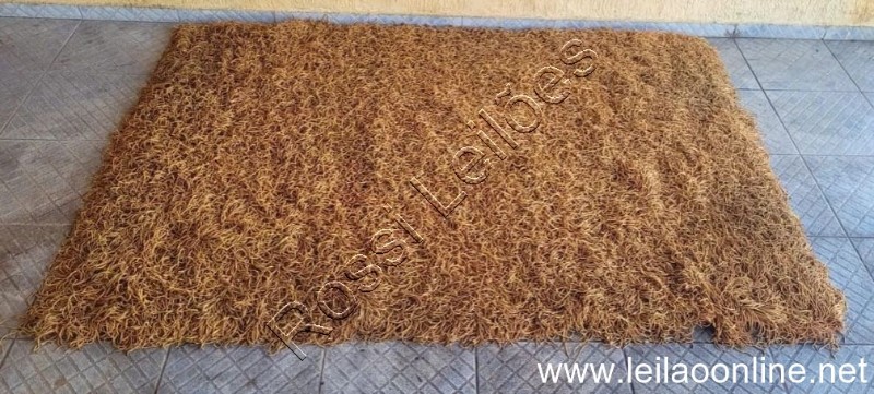 Leilão Online - TAPATE DE FIBRA EMBORRACHADO - 2,50 X 1,60