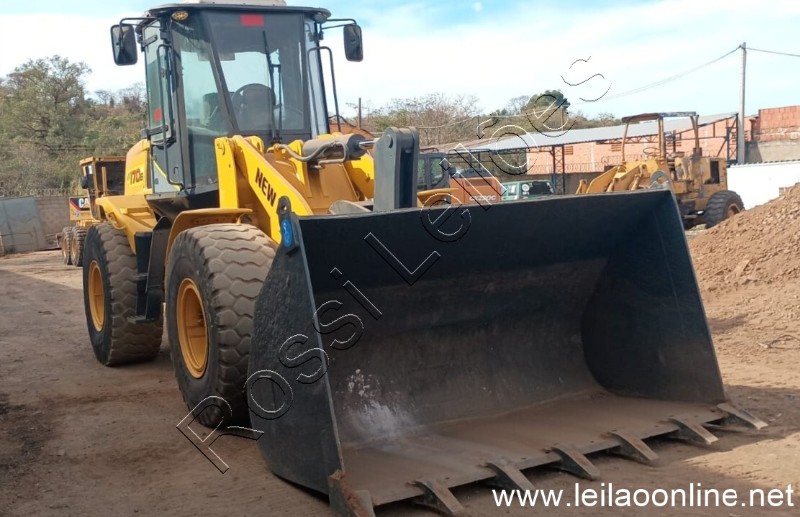 Leilão Online - [ VÍDEO ] PÁ CARREGADEIRA NEW HOLLAND MOD. W170 AN