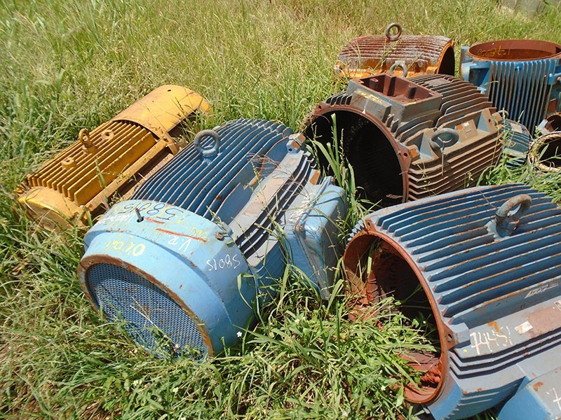 Leilão Online - DIVERSAS PEÇAS DE MOTORES INDUSTRUAIS; MSRCS: WEG,