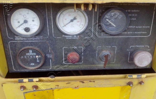 Leilão Online - Compressor de Ar Diesel – 260 PCM 08 bar TAG RG260