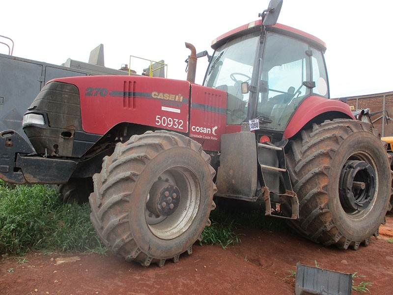 Leilão Online - TRATOR CASE MAGNUM 270 4X4, ANO 2010, FR50932 - UND