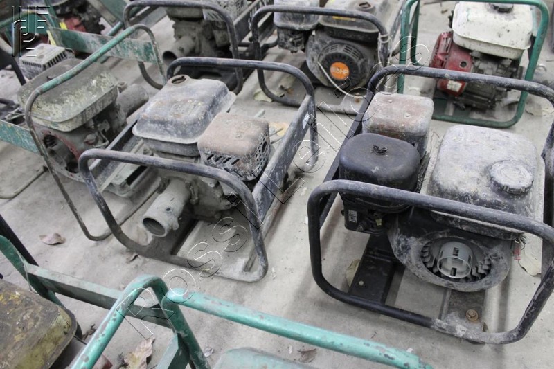 Leilão Online - 3 MOTORES ACIONADOR À GASOLINA 5,5HP; MOTOR ACIONADO