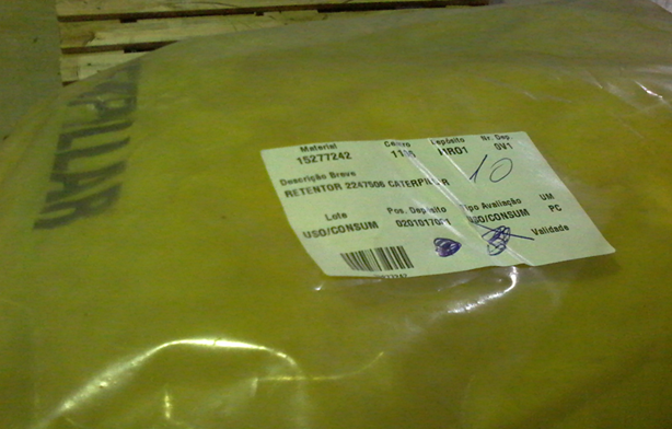 Leilão Online - CFJ-022-2018 - 117 ITENS: VEDACAO 2247506 CATERPILLA