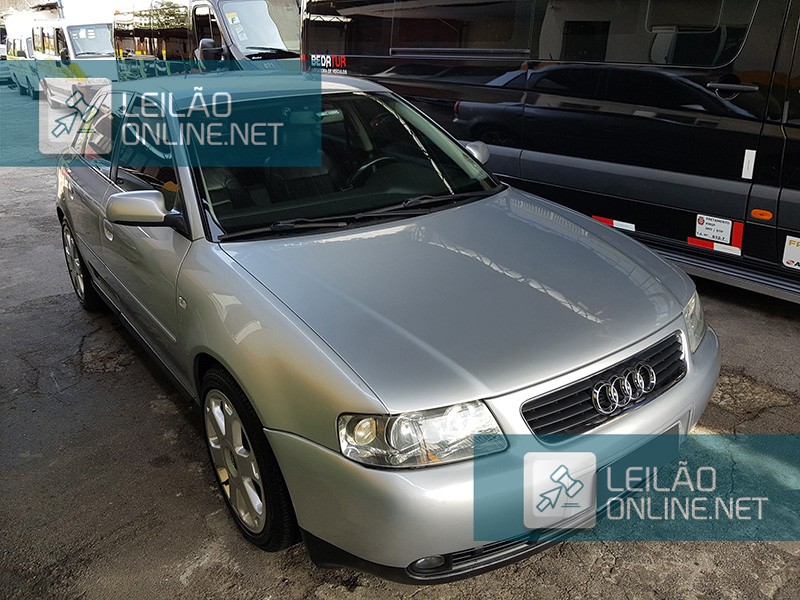Leilão Online - AUDI A3 turbo; 2004/2004; PRATA; GASOLINA; Manual do