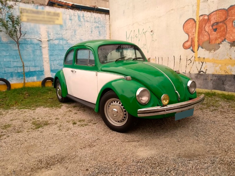 Leilão Online - CLASSICO AIRCOOLED - VW; FUSCA 1500; 1974/1974; VERDE