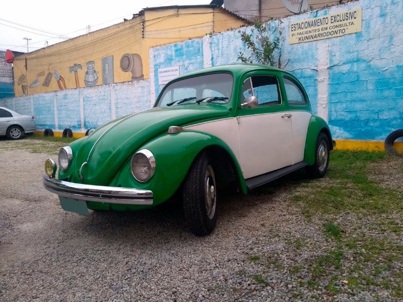 Leilão Online - CLASSICO AIRCOOLED - VW; FUSCA 1500; 1974/1974; VERDE