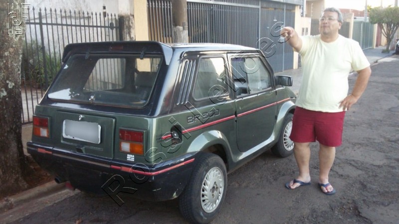 Leilão Online - GURGEL MINI BR 800. ANO 1990. RARIDADE PARA COLECION
