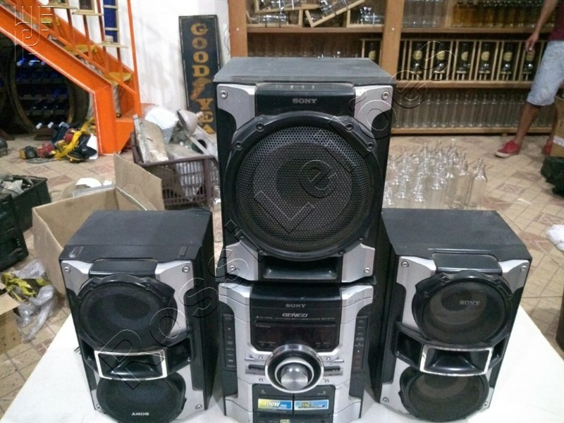 Leilão Online | APARELHO DE SOM SONY GENEZI USB 400W / RMS PROFISSIO