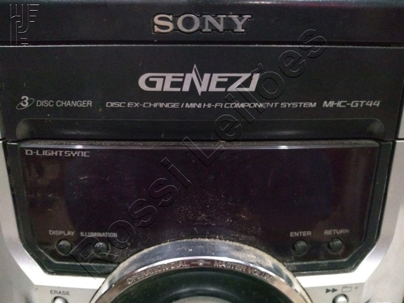 Leilão Online | APARELHO DE SOM SONY GENEZI USB 400W / RMS PROFISSIO