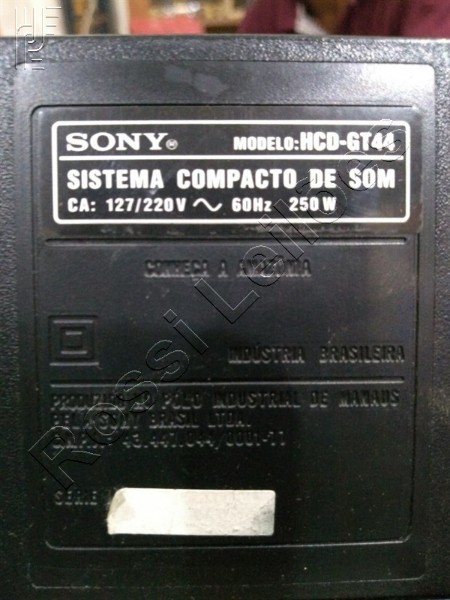 Leilão Online | APARELHO DE SOM SONY GENEZI USB 400W / RMS PROFISSIO