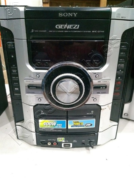 Leilão Online | APARELHO DE SOM SONY GENEZI USB 400W / RMS PROFISSIO