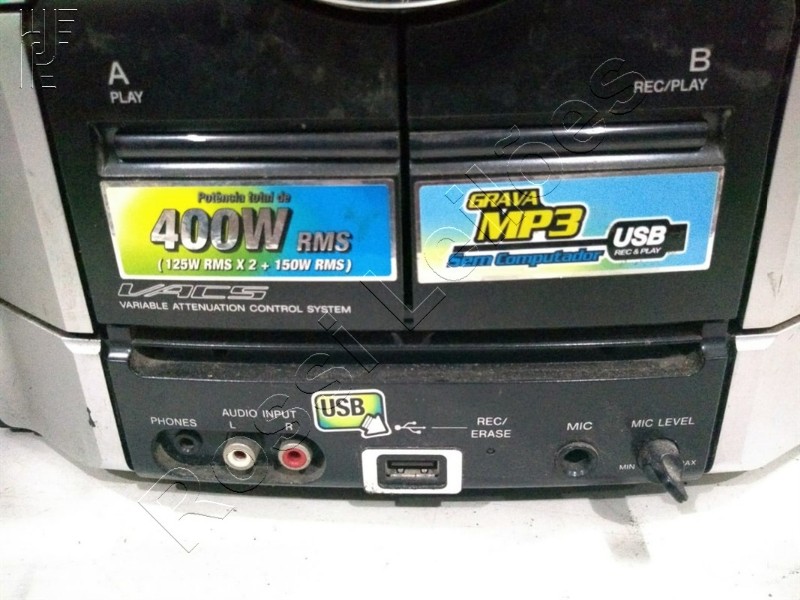 Leilão Online | APARELHO DE SOM SONY GENEZI USB 400W / RMS PROFISSIO