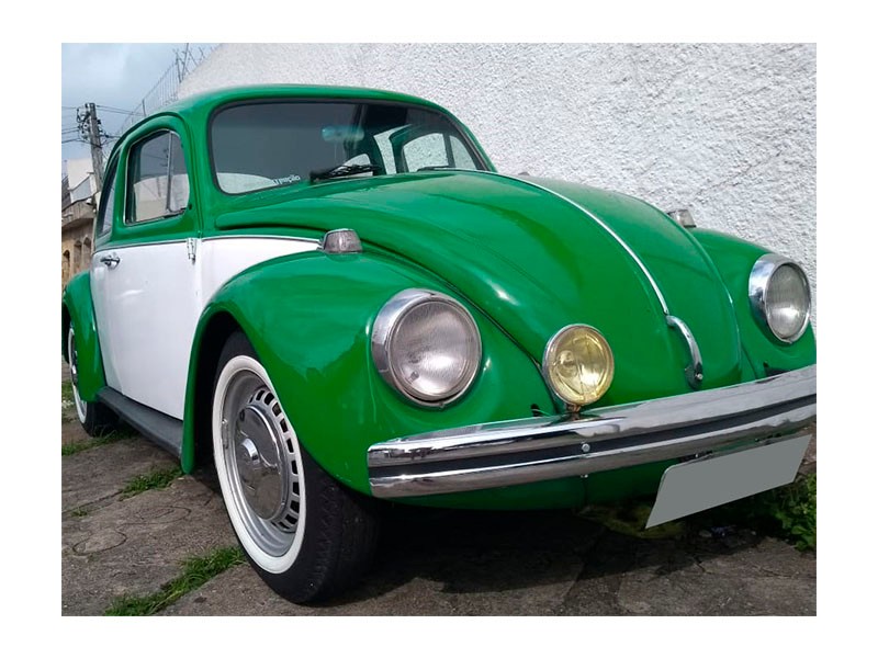 Leilão Online - CLASSICO AIRCOOLED - VW; FUSCA 1500; 1974/1974; VERDE