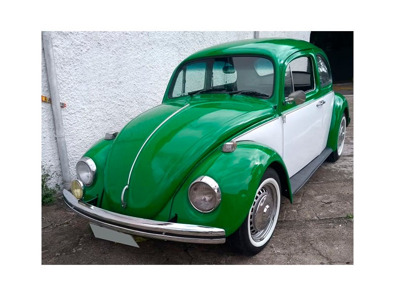 Leilão Online - CLASSICO AIRCOOLED - VW; FUSCA 1500; 1974/1974; VERDE