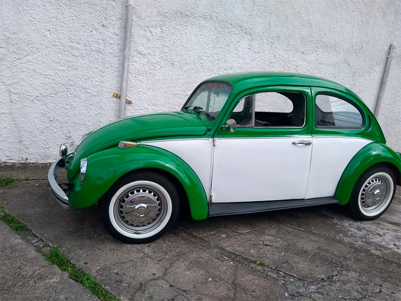 Leilão Online - CLASSICO AIRCOOLED - VW; FUSCA 1500; 1974/1974; VERDE