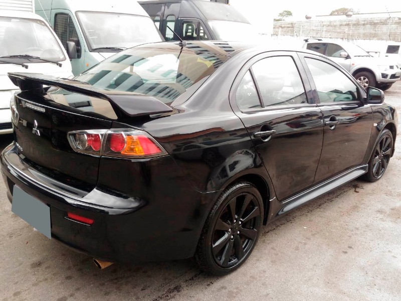 Leilão Online - MITSUBISHI; LANCER 2.0, 2011/2012; GASOLINA; PRETA,