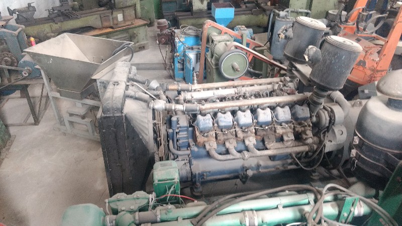 Leilão Online - GRUPO GERADOR NEGRINI 275KVA MOTOR MWM 232