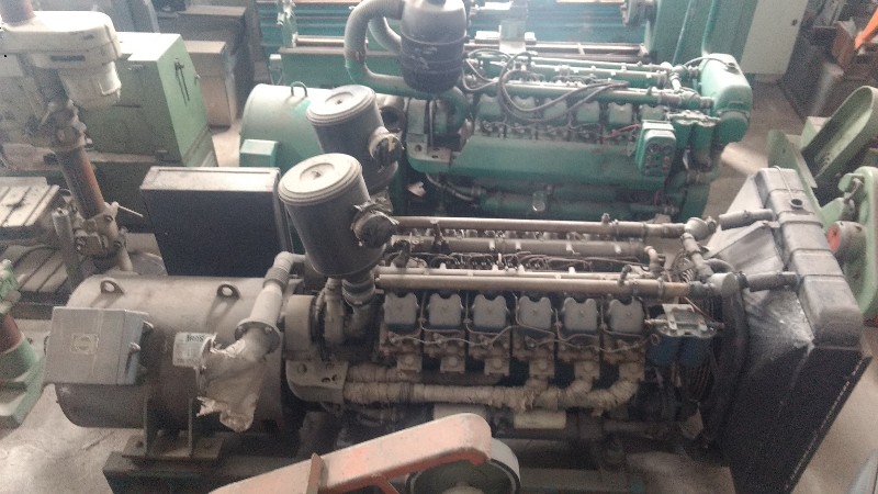 Leilão Online - GRUPO GERADOR NEGRINI 275KVA MOTOR MWM 232