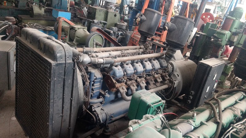 Leilão Online - GRUPO GERADOR NEGRINI 275KVA MOTOR MWM 232