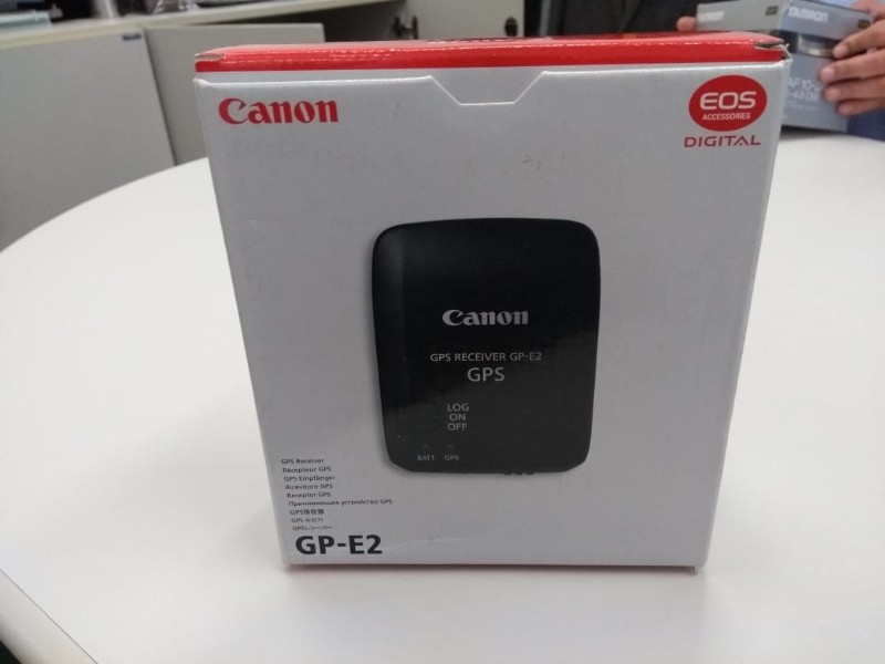 Leilão Online - RECEPTOR GPS CANON GP E2 no estado.