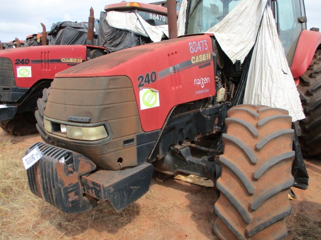 Leilão Online - TRATOR CASE MX 240 MAGNUM 4X4, ANO 2010, SÉRIE MX40