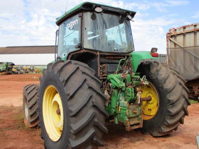 Leilão Online - TRATOR J.DEERE 7195J 4X4, ANO 2012, SÉRIE BM7195JCC