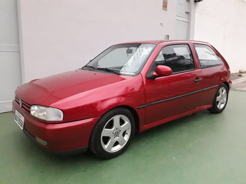 Leilão Online - VW; GOL CLI; 1995/1995; VERMELHA; ALCOOL; "Turbo Pote