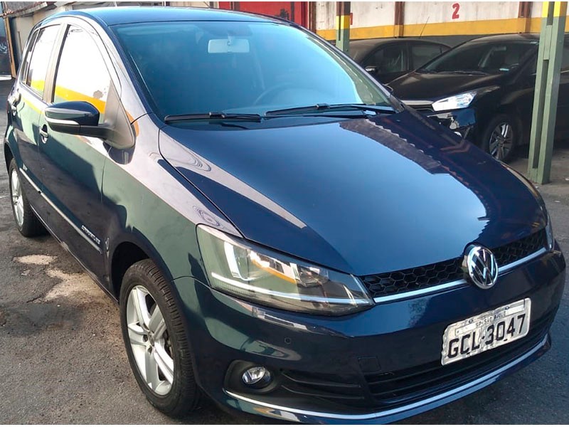 Leilão Online - VW; FOX CL MB "CONFORTLINE 1.6"; 2015/2016; AZUL; ALC