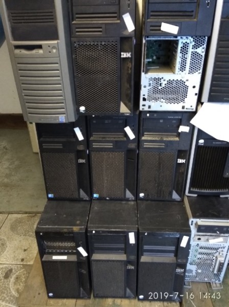 Leilão Online - Aprox. 8 Servidores Ibm Diversos (X3200 M3/X3200 M2/