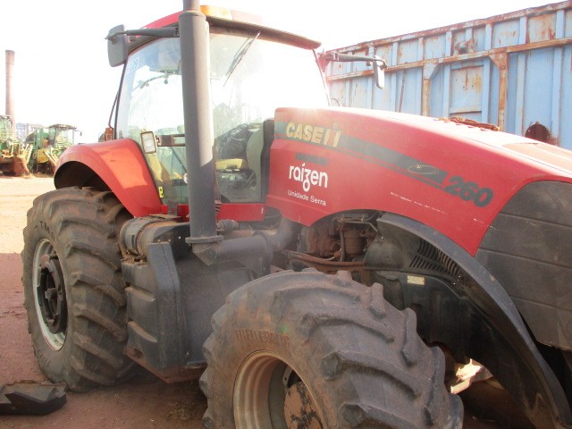 Leilão Online - TRATOR CASE MX 260 MAGNUM 4X4, ANO 2013, FR10752, UN