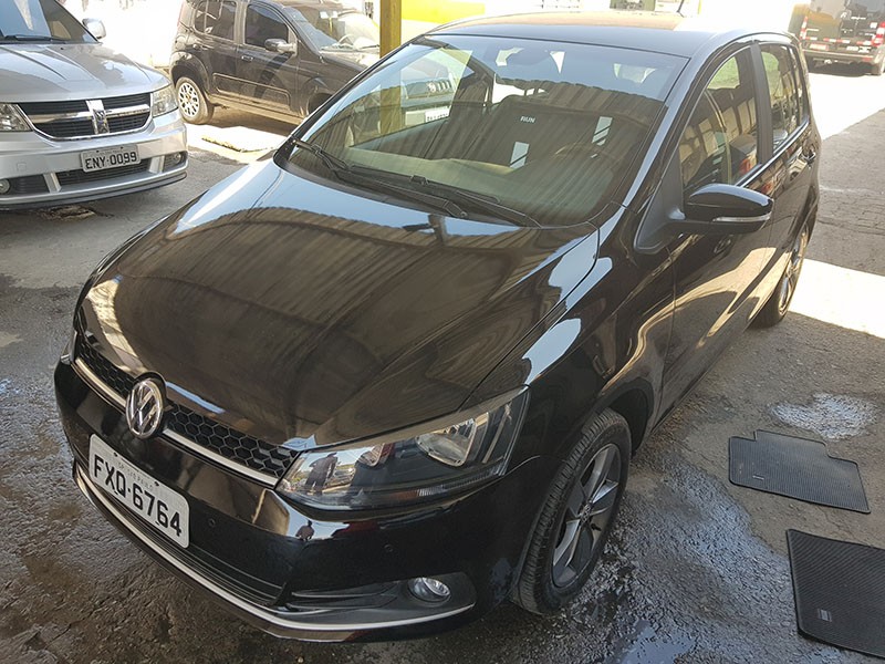 Leilão Online - VW; FOX RUN 1.6 MSI; 2017/2017; PRETA; ALCO./GASOL.