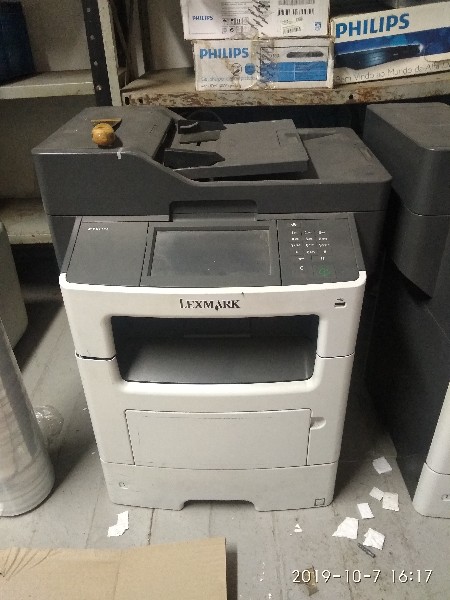 Leilão Online - Lote com: 2 IMPRESSORAS LEXMARK MODELO MX611de