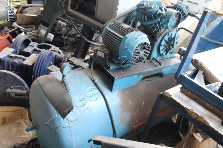 Leilão Online - COMPRESSOR DE AR C/ MOTOR WEG 5 CV