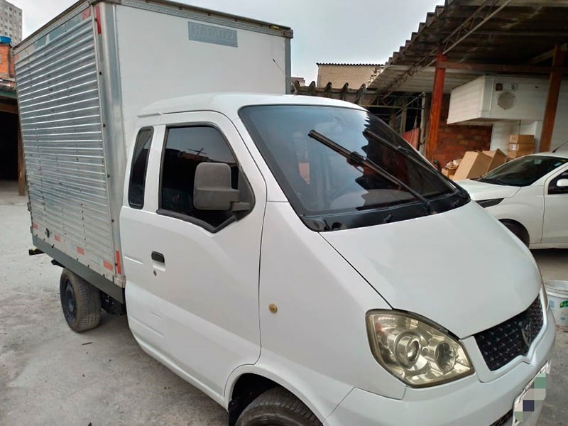 Leilão Online - I/ HAFEI MINI PICK-UP L; 2010/2011; BRANCA; GASOLINA