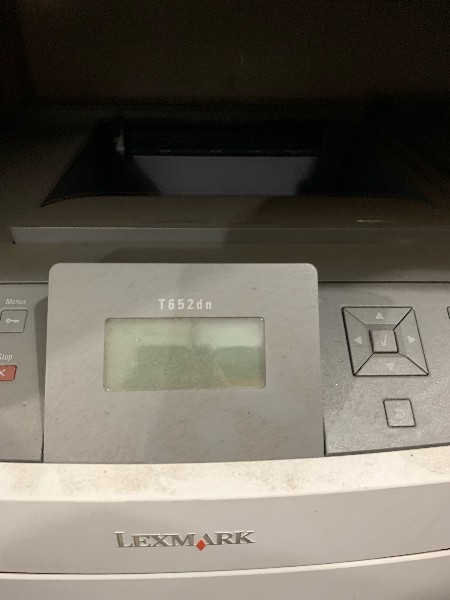 Leilão Online - LOTE COM: 3 Impressoras LEXMark T652