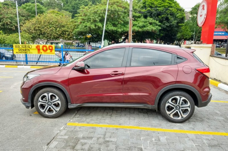 Leilão Online - HONDA; HR-V EX CVT; 2017/2017; VERMELHA; ALCO./GASOLI
