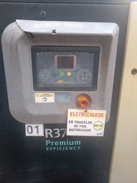 Leilão Online - COMPRESSOR INGERSOLL RAND MOD. R37 IE A 110, LOC. ALT