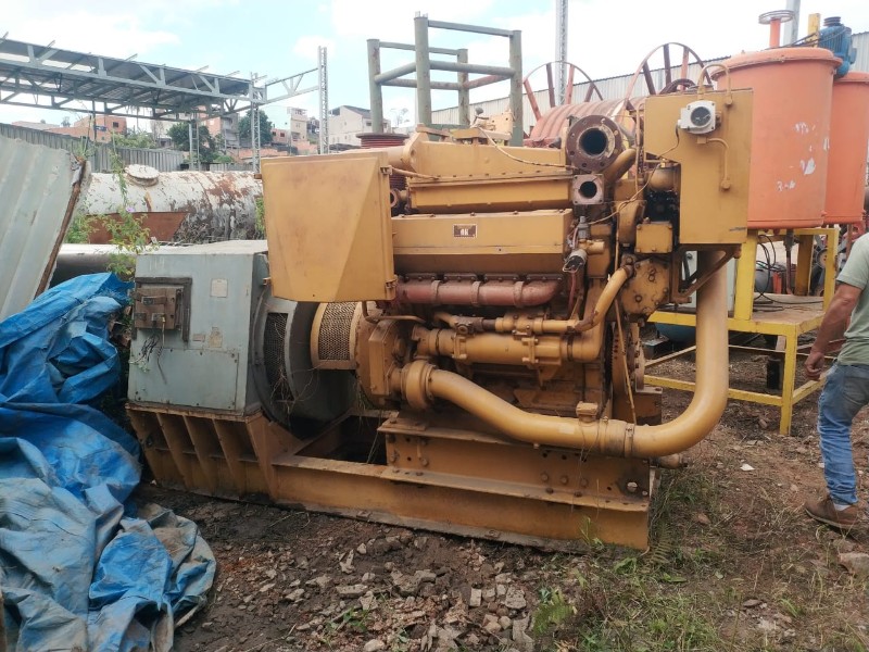Leilão Online - GRUPO GERADOR CATERPILLAR 500KVA
