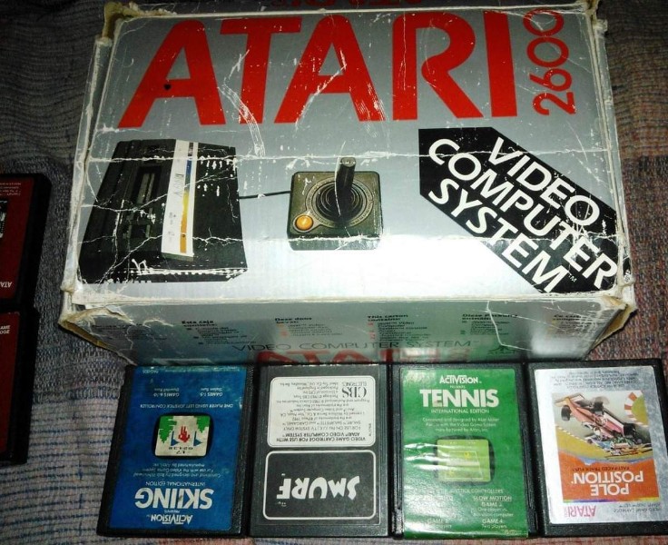 Leilão Online - Videogame Atari 3600 Junior - funcionando