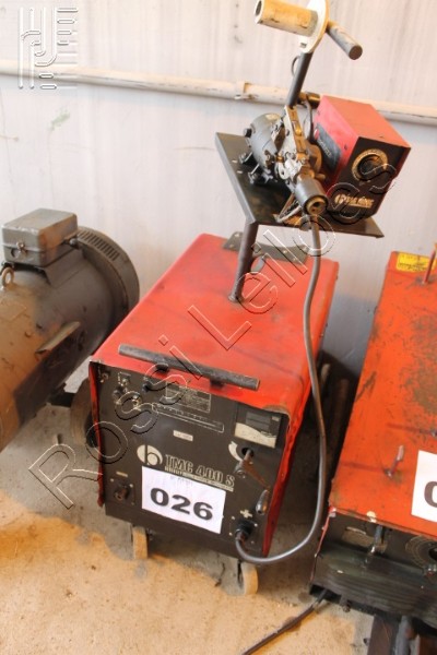 Leilão Online - RETIFICADOR DE SOLDA BAMBOZZI TMC 400 S